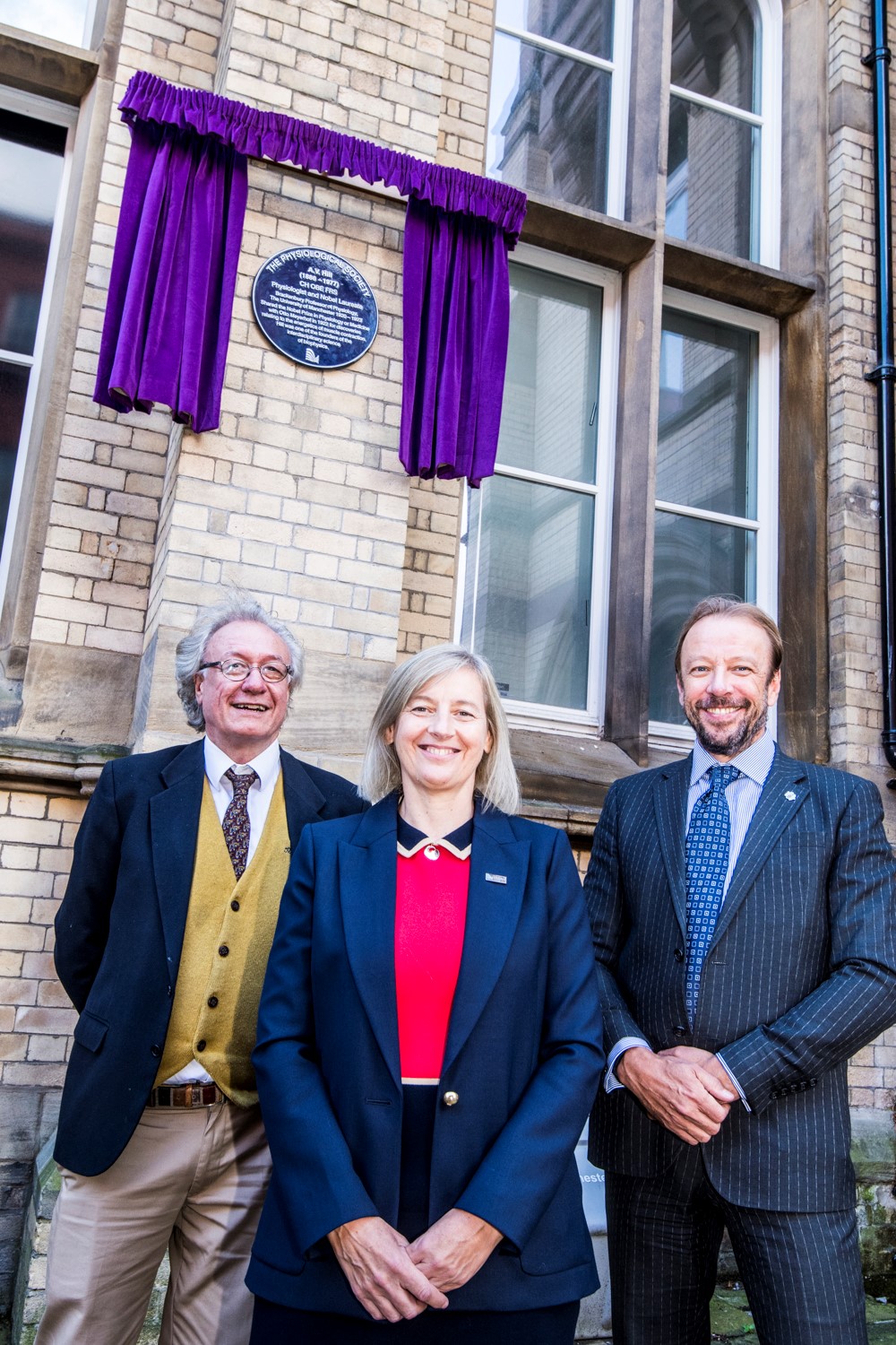 Plaque unveiled to celebrate scientific pioneer and humanitarian, AV ...