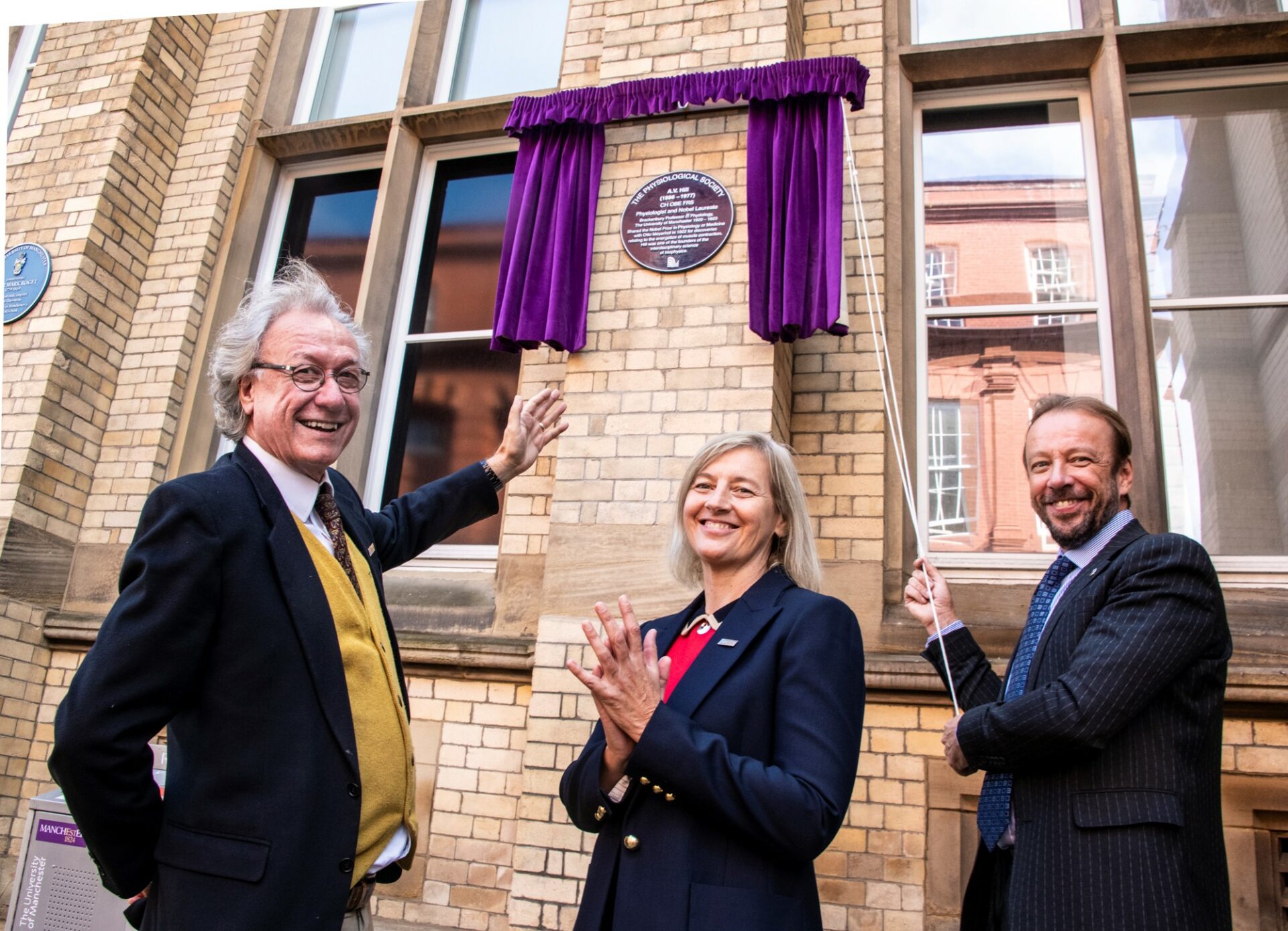Plaque unveiled to celebrate scientific pioneer and humanitarian, AV ...