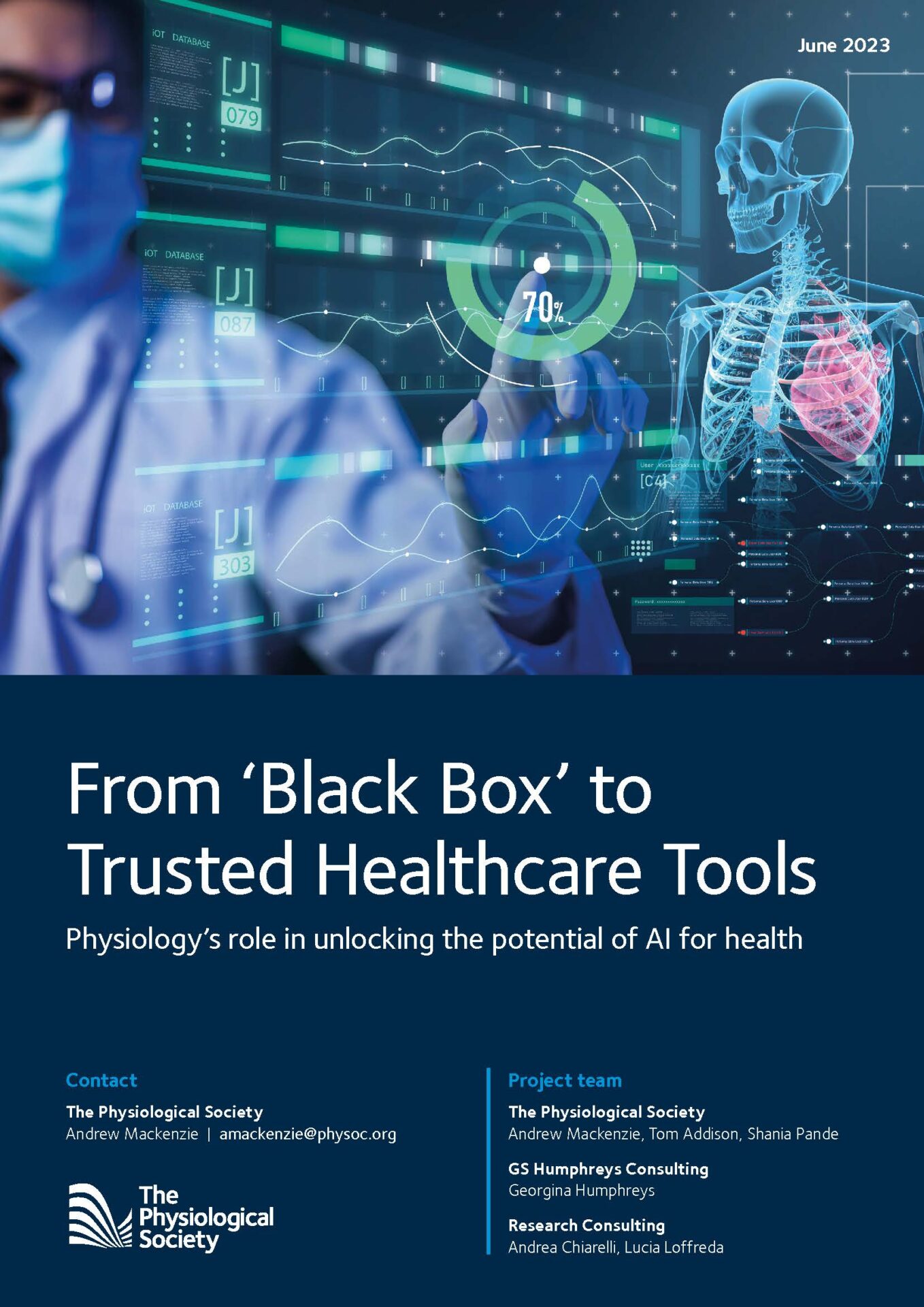 Physiology & AI Framework Taskforce - The Physiological Society